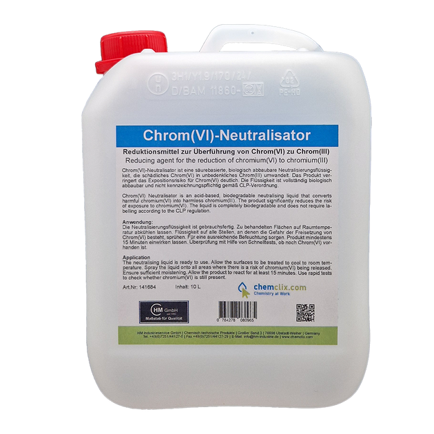 Chemclix Chromium VI Neutraliser | EcoPro Solutions Ltd